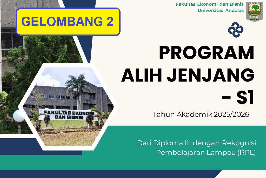 Website Resmi Fakultas Ekonomi dan Bisnis Univ. Andalas